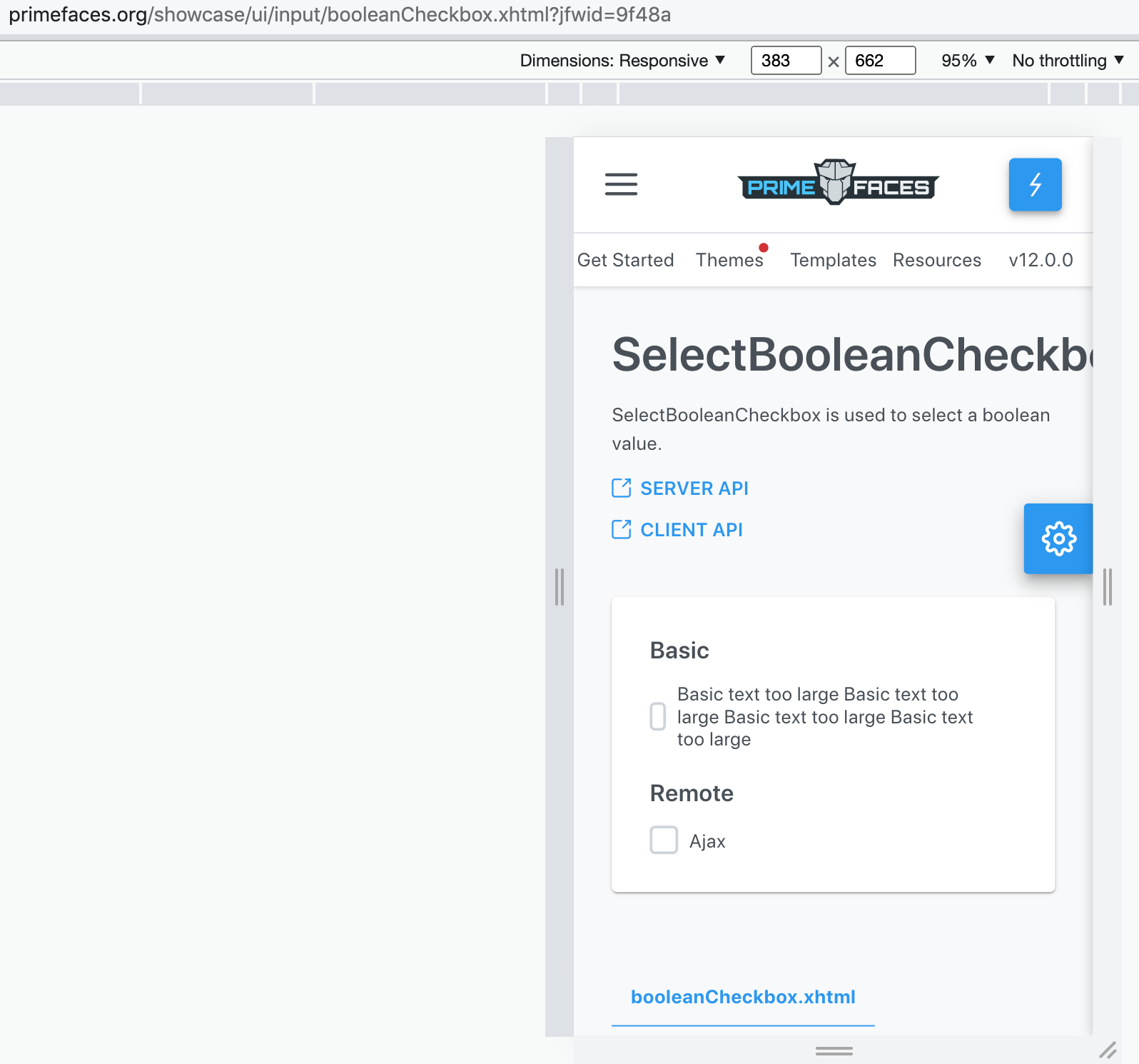 SelectBooleanCheckbox: It is deformed if it has with large itemLabel · Issue #9918 · primefaces ...