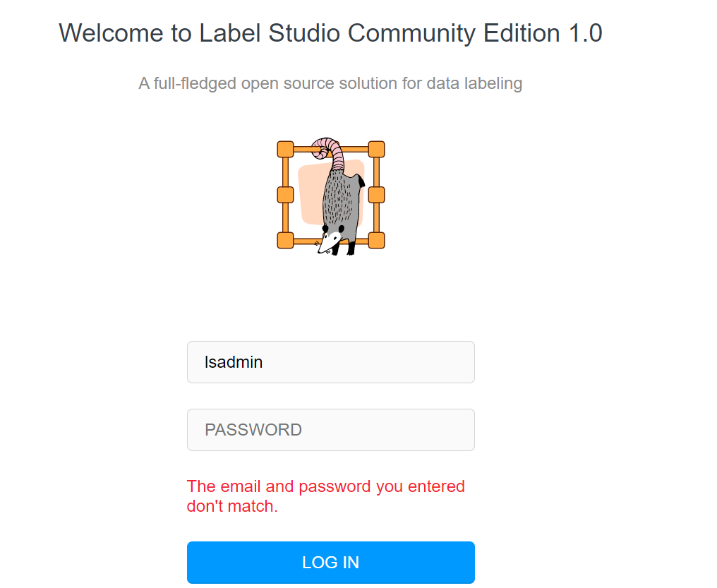Unable To Login With Username And Password The Email And Password You
