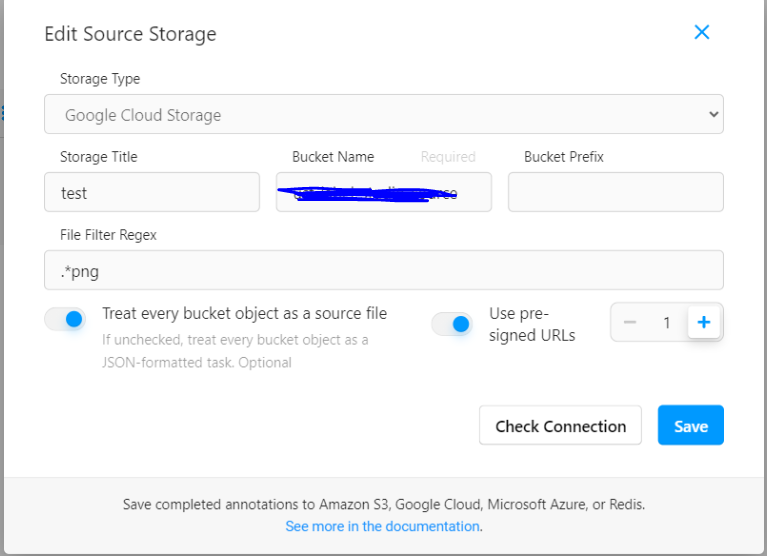 Unable to import file from GCS storage · Issue #937 · HumanSignal/label-studio · GitHub