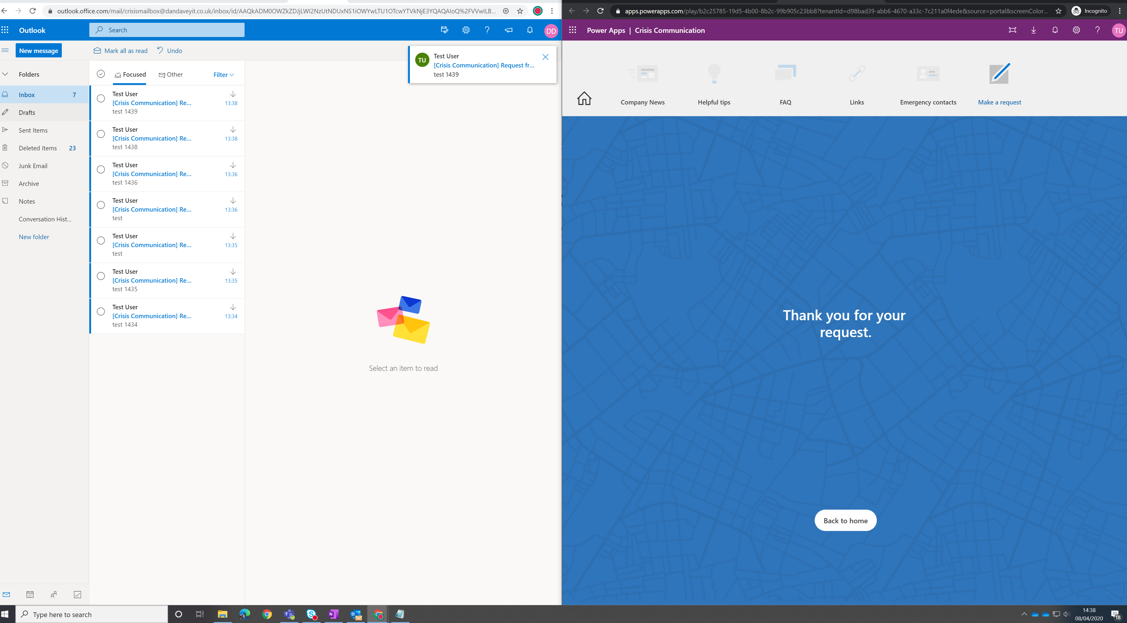 [BUG]: Bot not posting to Team Channel · Issue #214 · microsoft/powerapps-tools · GitHub