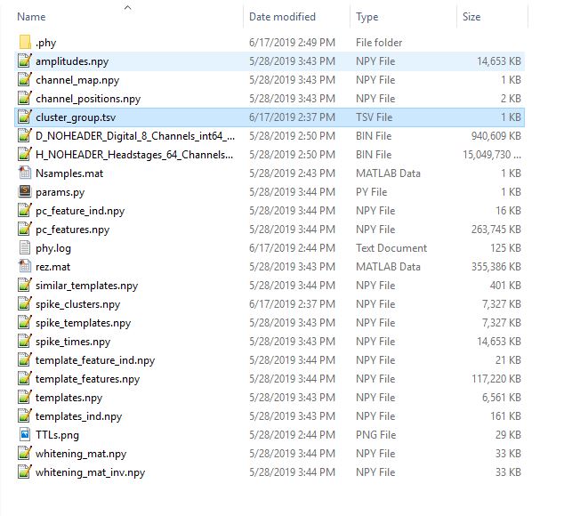 Save Channel (from ClusterView) · Issue #838 · cortex-lab/phy · GitHub