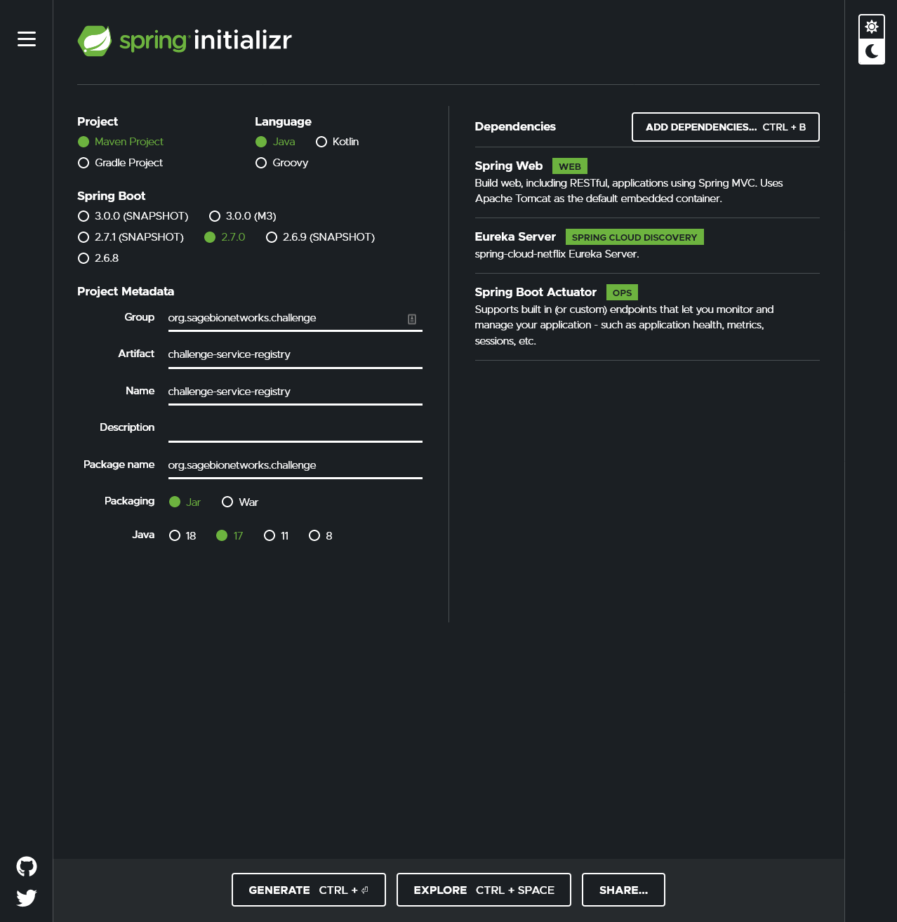 Setup Challenge Service Registry · Issue #237 · Sage-Bionetworks/sage-monorepo · GitHub