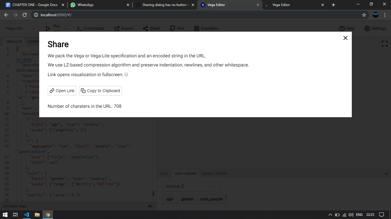 Sharing dialog has no button to copy URL · Issue #431 · vega/editor · GitHub