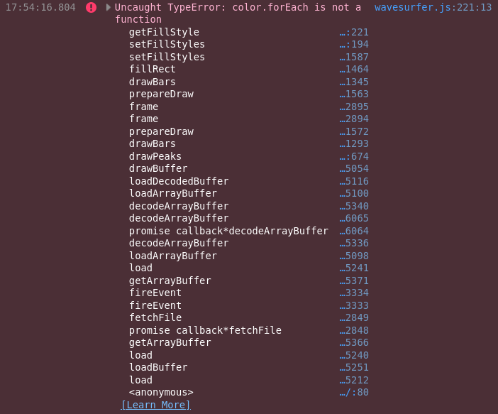 TypeError: color.forEach is not a function · Issue #2448 · katspaugh ...