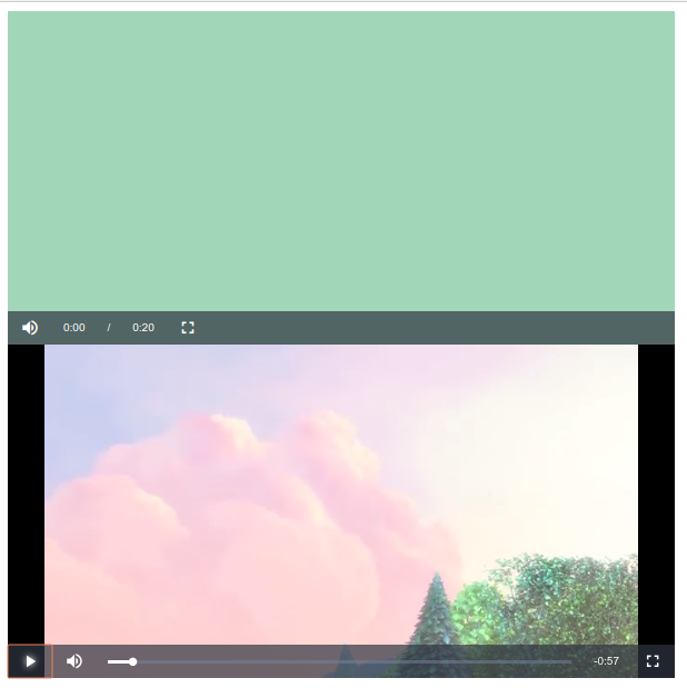 audio-only with regular videojs player on the same page breaks · Issue #235 · collab-project ...