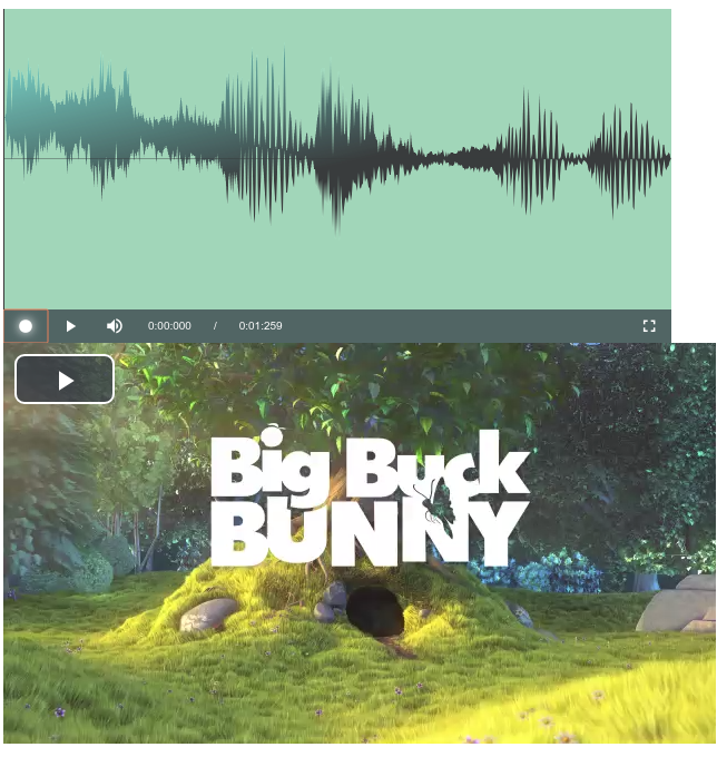 audio-only with regular videojs player on the same page breaks · Issue #235 · collab-project ...