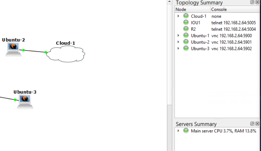 Unable To Modify Etcnetworkinterfaces In Order For The Gns3 Qemu Vm Reach The Internet