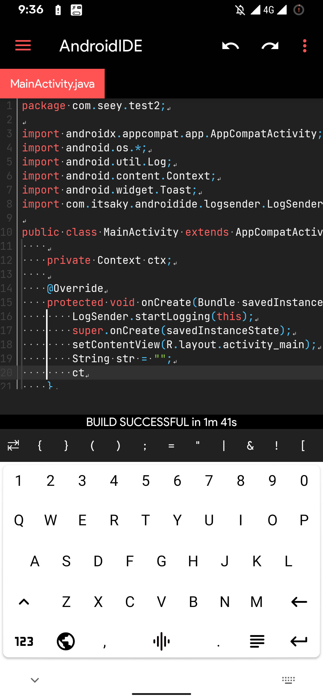 Wrong Code Highlight And Tip · Issue 22 · Androidideofficial Androidide · Github