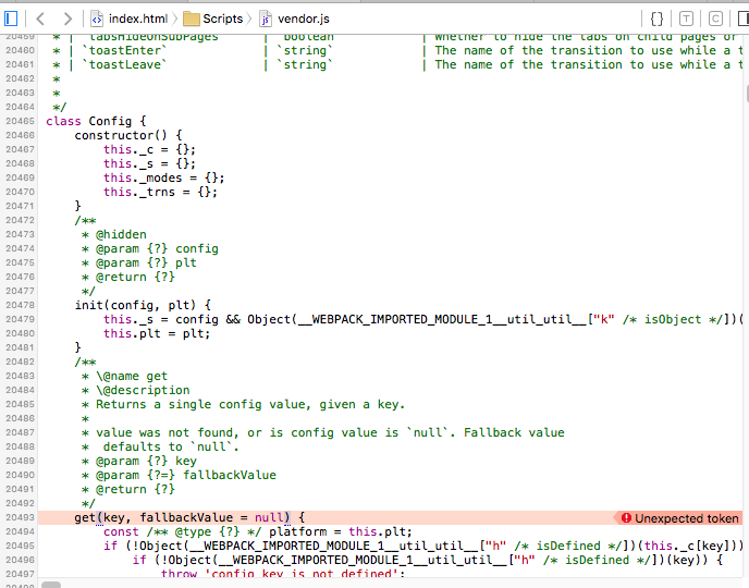 Ionic App Not Starting In Ios 935 · Issue 13149 · Ionic Teamionic Framework · Github