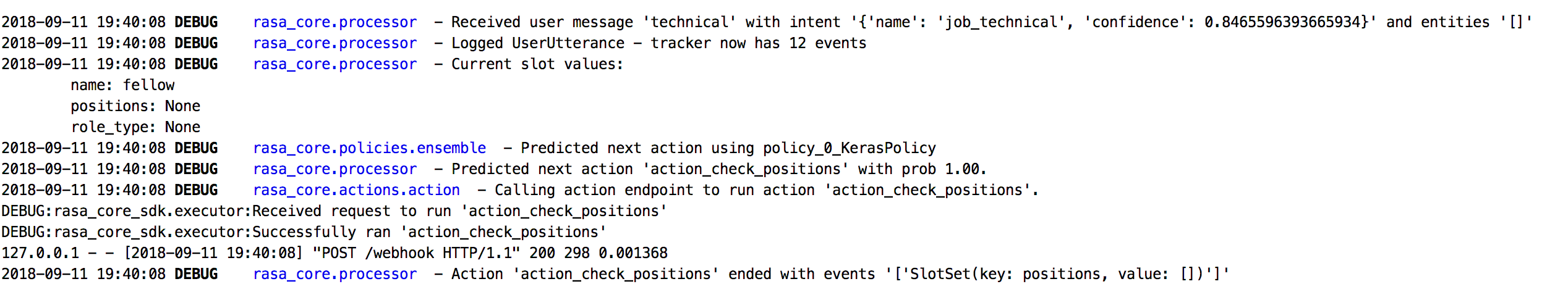 Entity Is None · Issue 1374 · Rasahqrasa · Github