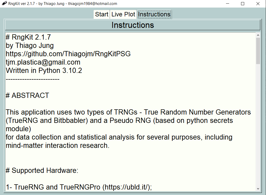 GitHub - Thiagojm/RngKitPSG: This application uses two types of TRNGs ...