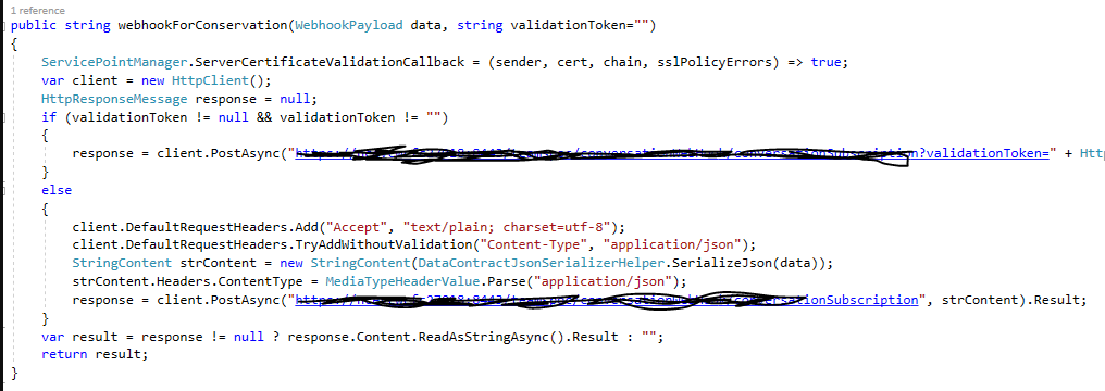 Webhook Subscription for Teams Conversation not working with WCF Relay · Issue #604 ...