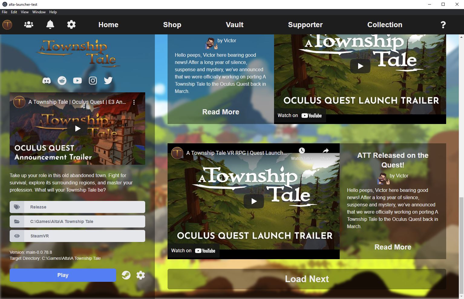 GitHub - arthurCreek/alta-game-launcher-demo