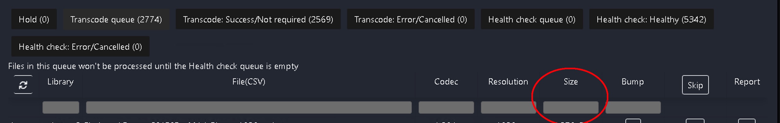 size queue filter should be intelligent · Issue #648 · HaveAGitGat/Tdarr · GitHub