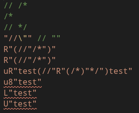 Incorrect highlighting · Issue #174 · cpeditor/cpeditor · GitHub