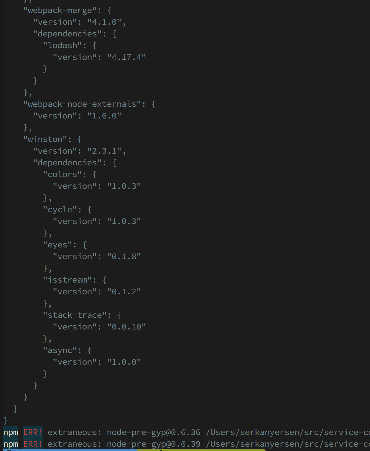 Feature Request: Whitelist some packages from node_modules · Issue #45 · GoogleChromeLabs/ndb ...