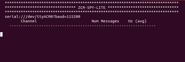 Make zcm-spy-lite display the url in the top header · Issue #367 · ZeroCM/zcm · GitHub
