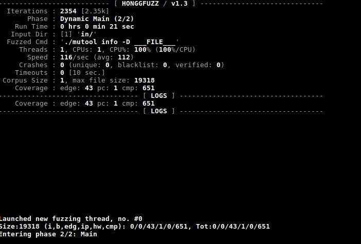 fuzzer run question. · Issue #173 · google/honggfuzz · GitHub