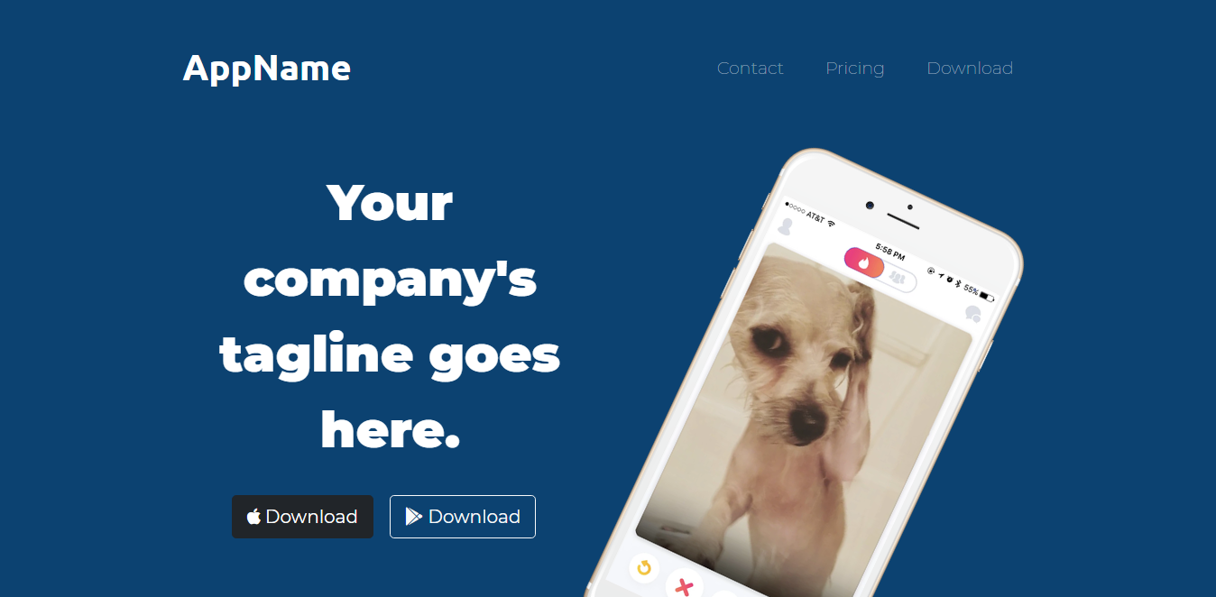GitHub - Ambujbharati/AppWeb: A simple website for your android or ios app.