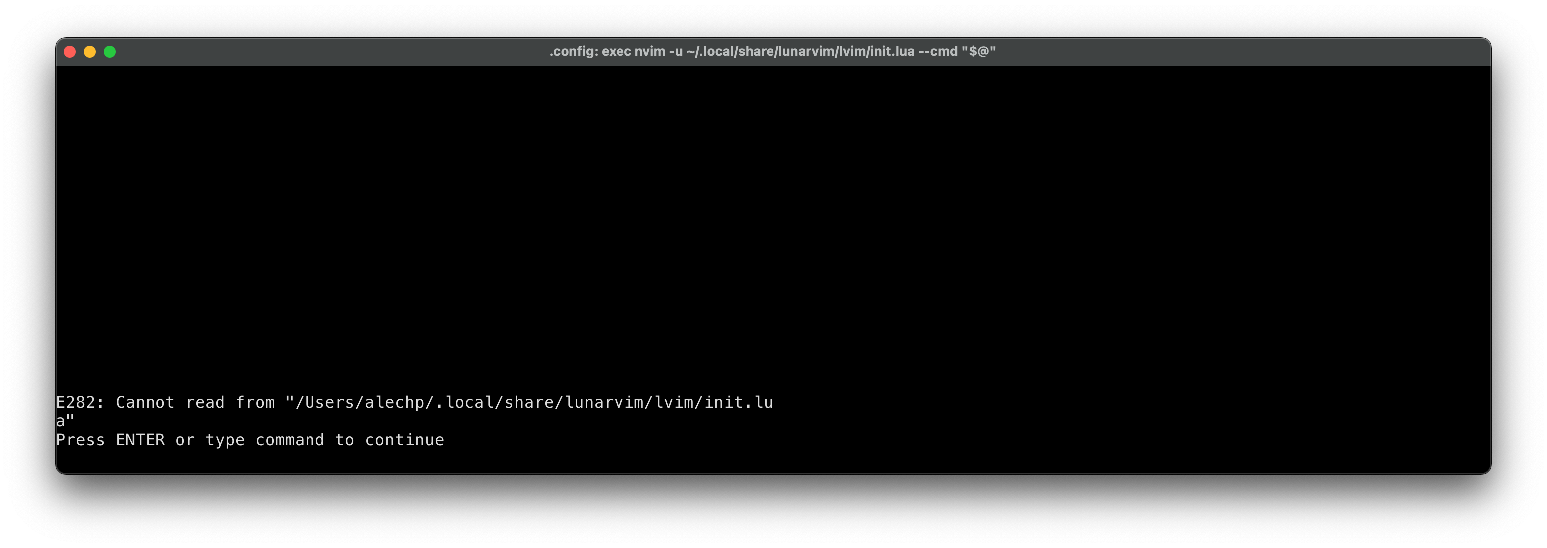 [Bug]: Rolling and master install failing · Issue #1235 · LunarVim/LunarVim · GitHub