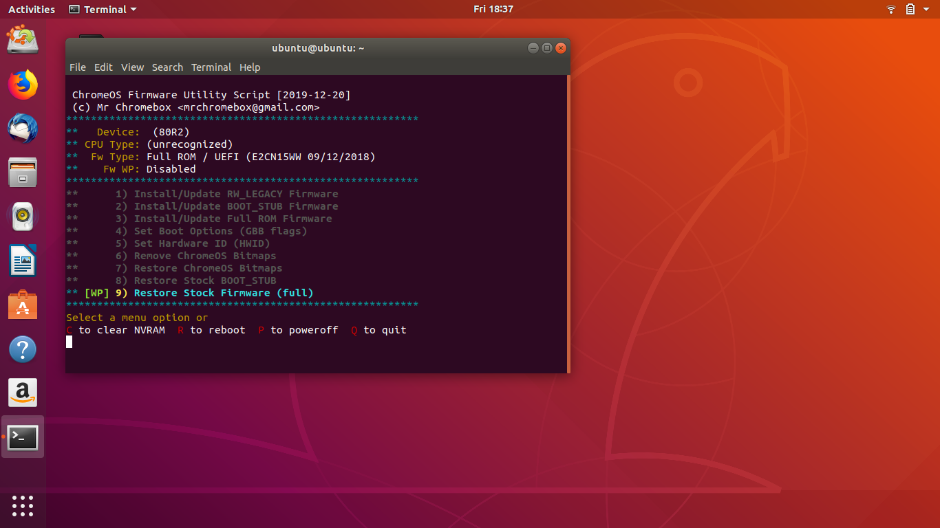 Lenovo ideapad 100s not recognized · Issue #105 · MrChromebox/scripts · GitHub