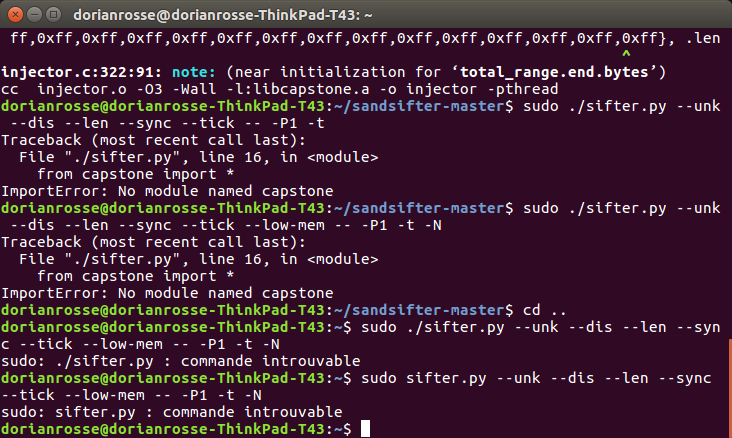 capstone/capstone.h missing · Issue #25 · xoreaxeaxeax/sandsifter · GitHub