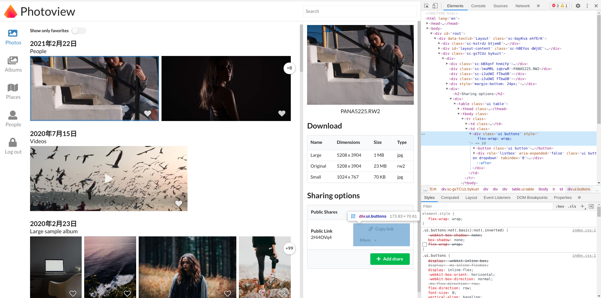 Bug: Error when trying to download photo · Issue #238 · photoview/photoview · GitHub