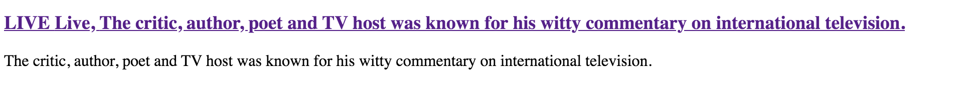 Accessibility swarm on the Live Label component · Issue #3230 · BBC-archive/psammead · GitHub