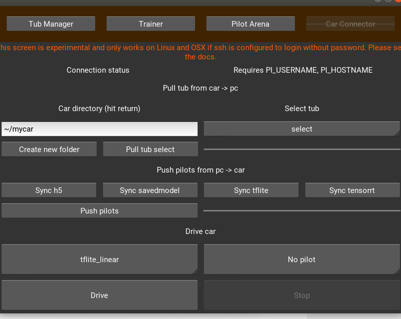 Donkey UI · Issue #1027 · autorope/donkeycar · GitHub