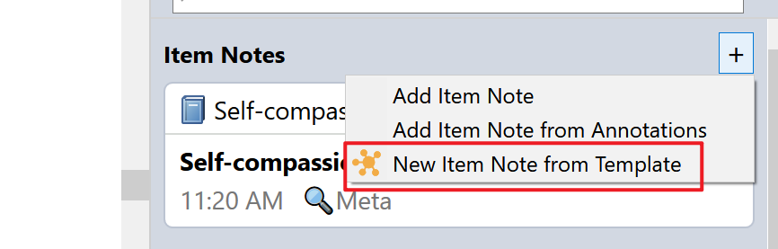 [Item] Book Note Template · windingwind zotero-better-notes ...