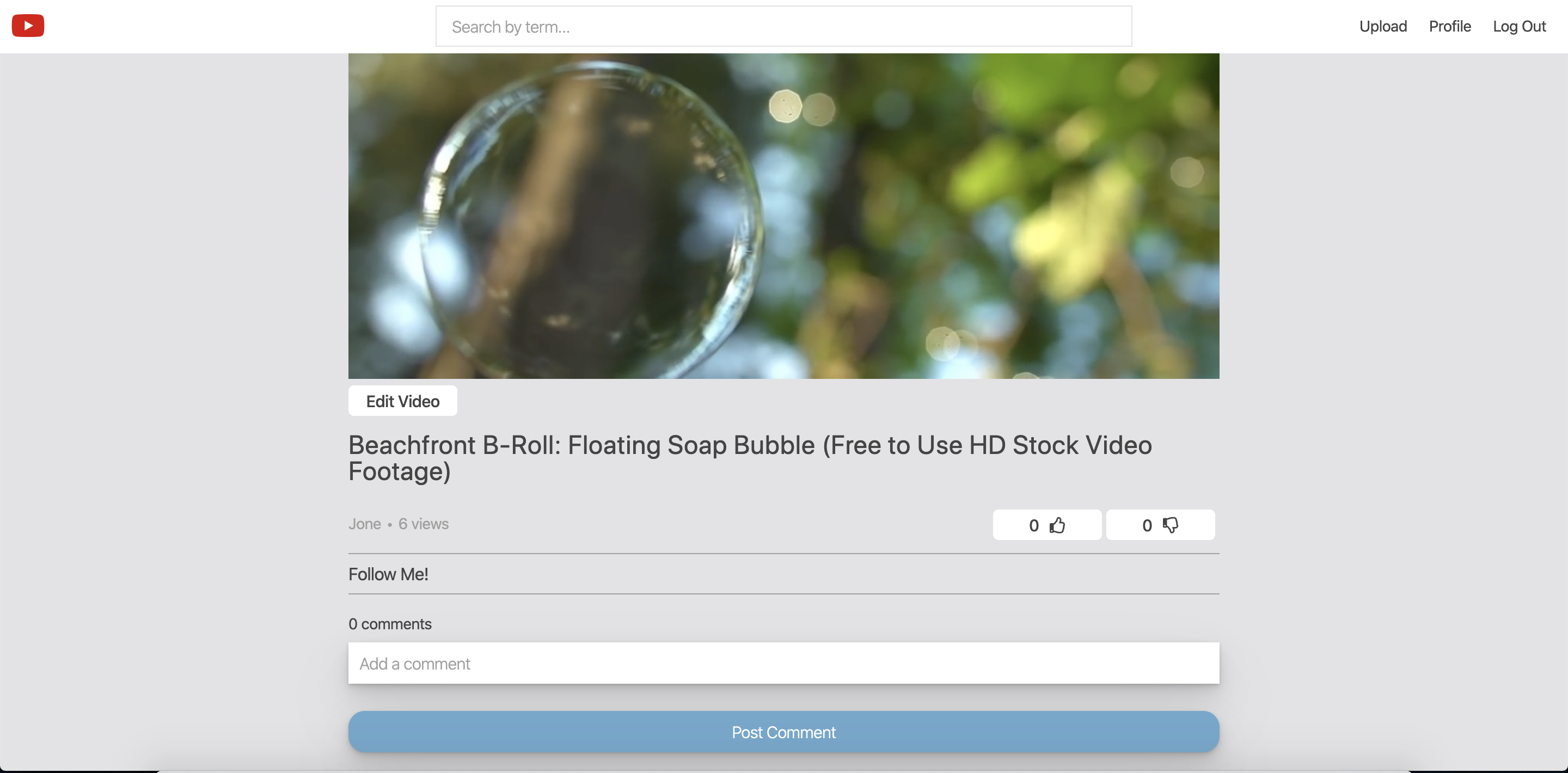 GitHub - leye195/wetube: YouTube Clone Coding with VanillaJS and NodeJS