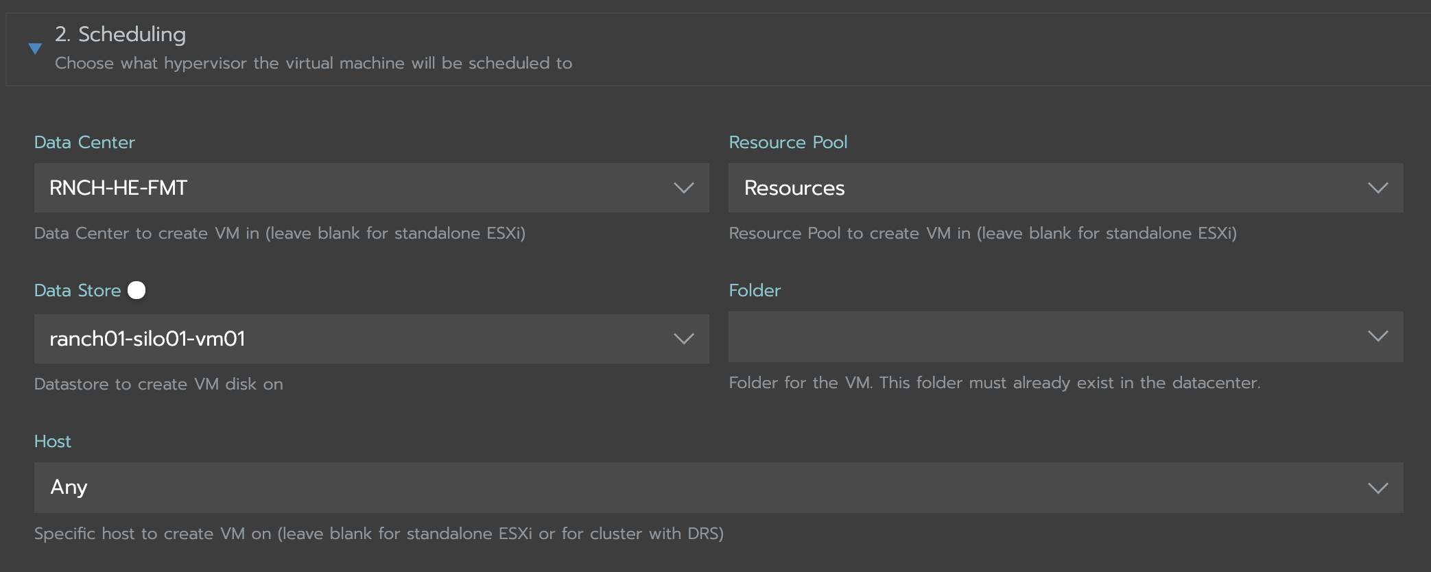 Rancher 2 3 3 Update Can T Create New Node Template To Use Existing Vsphere Template · Issue