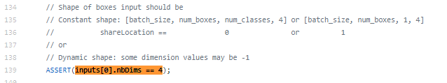 ONNX->TRT 7.2.1: [BUG] Assertion failed: inputs[0].nbDims == 4 · Issue #1085 · NVIDIA/TensorRT ...