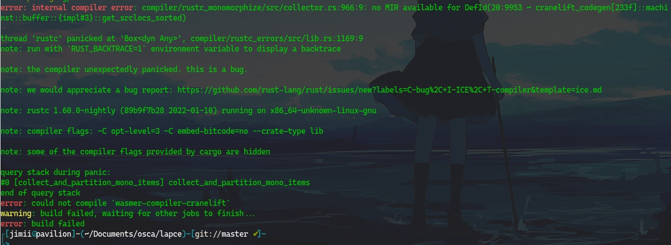 Rust Nightly doesn't compile · Issue #361 · lapce/lapce · GitHub