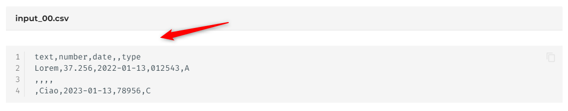 Code Block I Have White Empty Row Adding Both File Name And Line