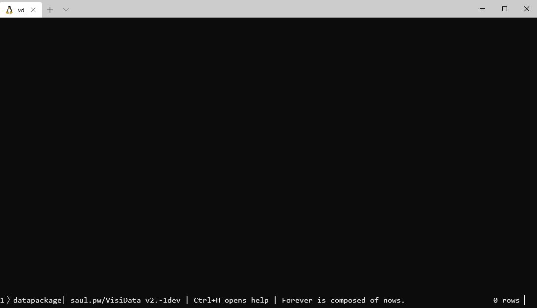 [Loader] Frictionless Data Packages · Issue #237 · saulpw/visidata · GitHub