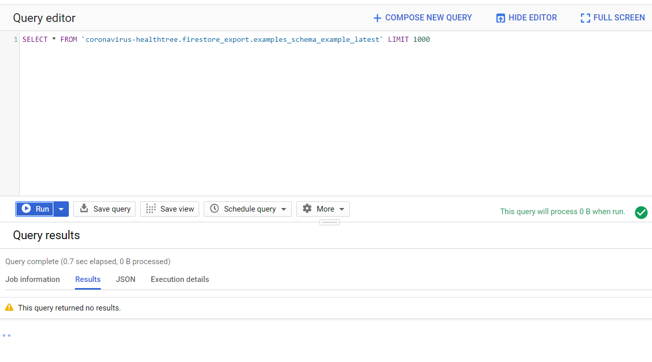 Firebase Bigquery Export Array Type No Rows Results · Issue 359 · Firebaseextensions · Github
