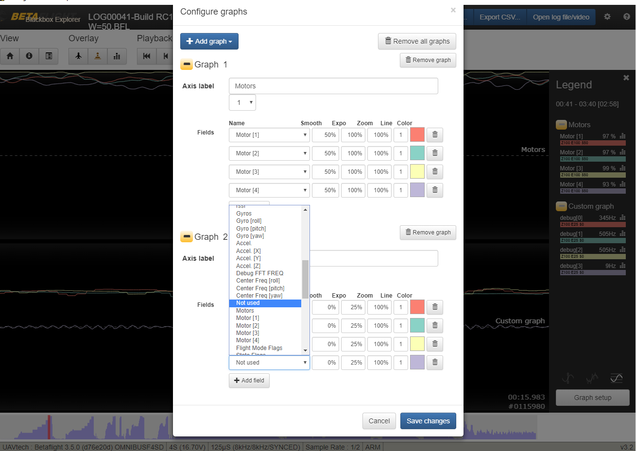 debug mode "fft_freq" change · Issue #239 · betaflight/blackbox-log ...