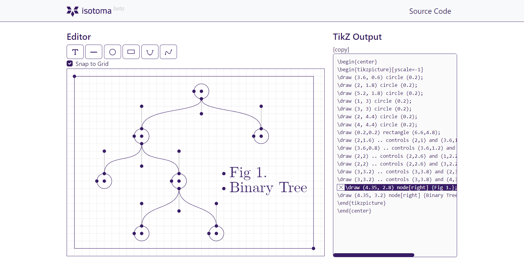 GitHub - knosmos/isotoma: Online TikZ Editor