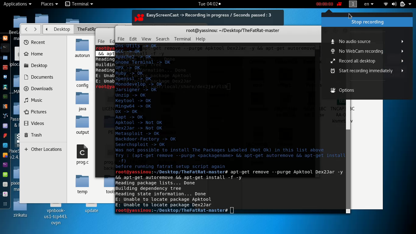 MinGW compiler not installing · Issue #8 · screetsec/TheFatRat · GitHub