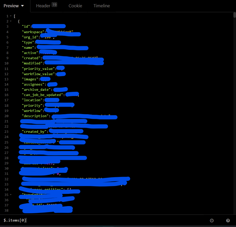 [feature]: Add ability to filter JSON response to just wanted fields ...