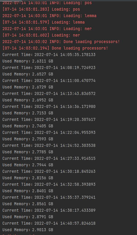 Memory is not released - bytemeta