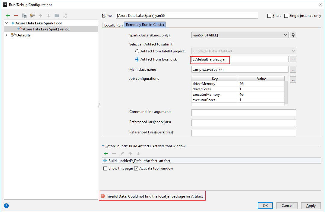 [IntelliJ] "could not find the local jar package for Artifact" still displayed · Issue #1991 ...