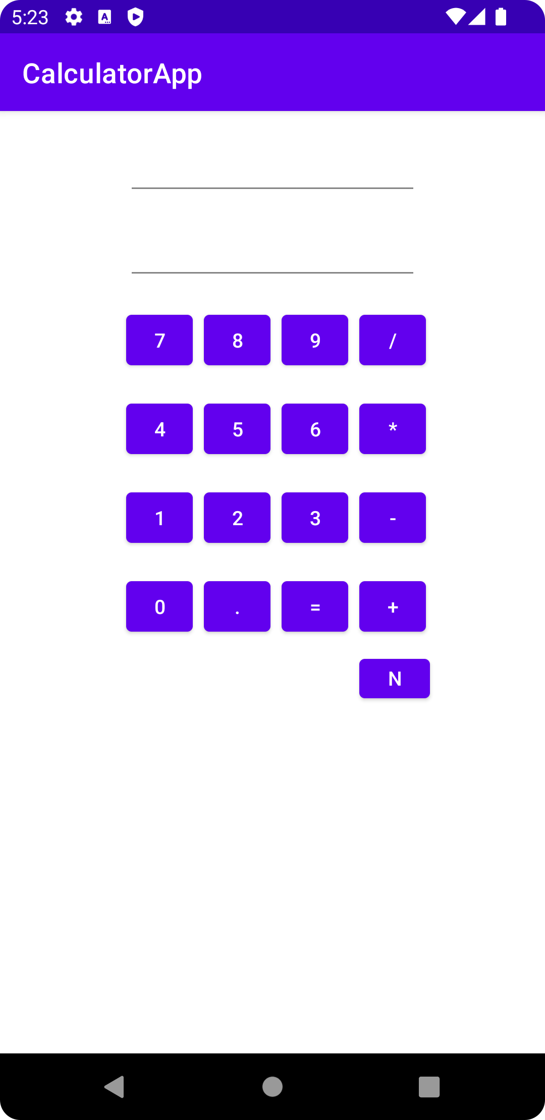 GitHub - bariskarapinar/CalculatorApp: Android Calculator App