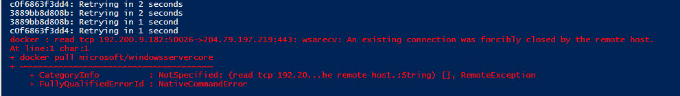 Cannot pull docker image microsoft/bcsandbox · Issue #230 · microsoft/navcontainerhelper · GitHub