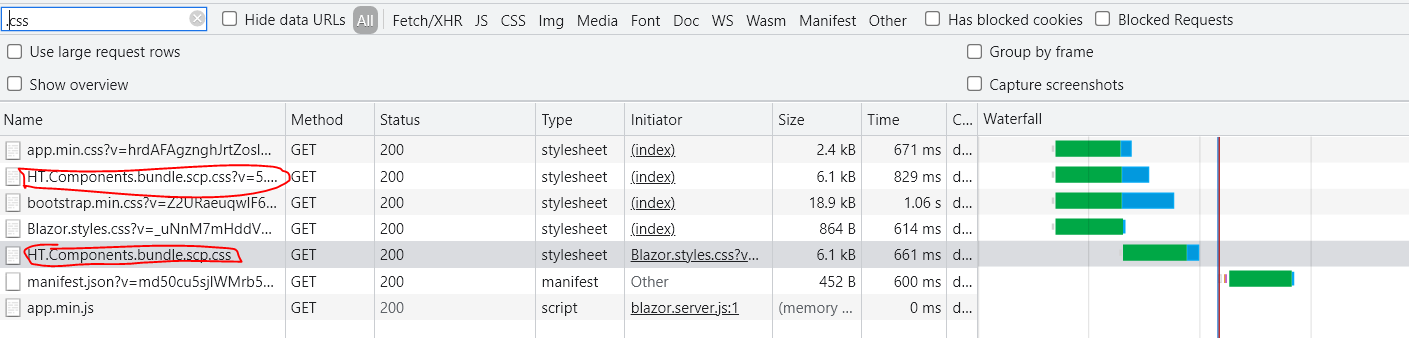 Add version to css of nuget package when load page · Issue #35333 · dotnet/aspnetcore · GitHub