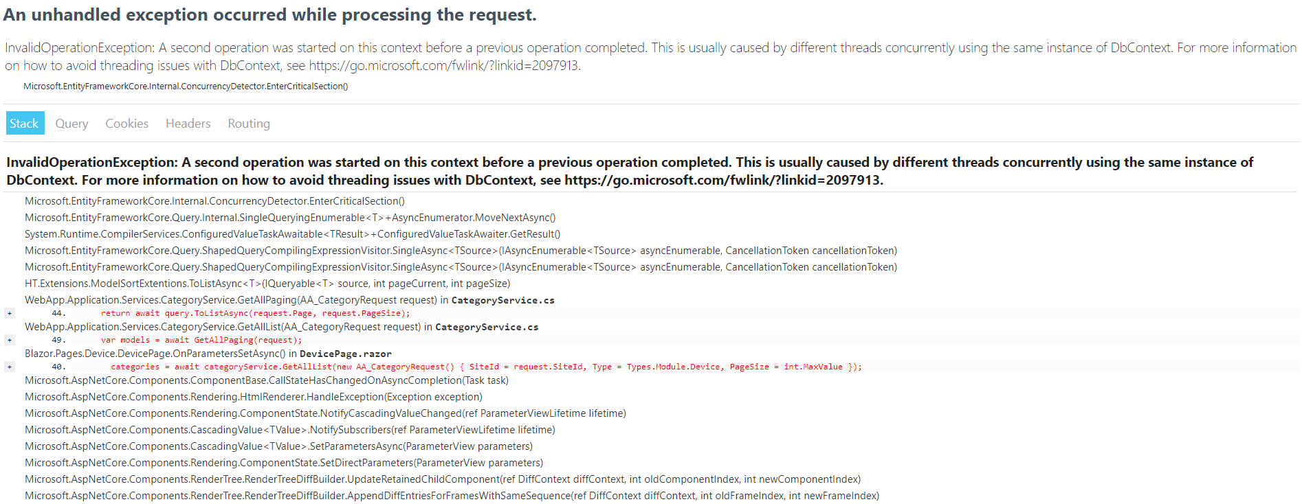 Do not reload the same data .razor · Issue #35445 · dotnet/aspnetcore · GitHub