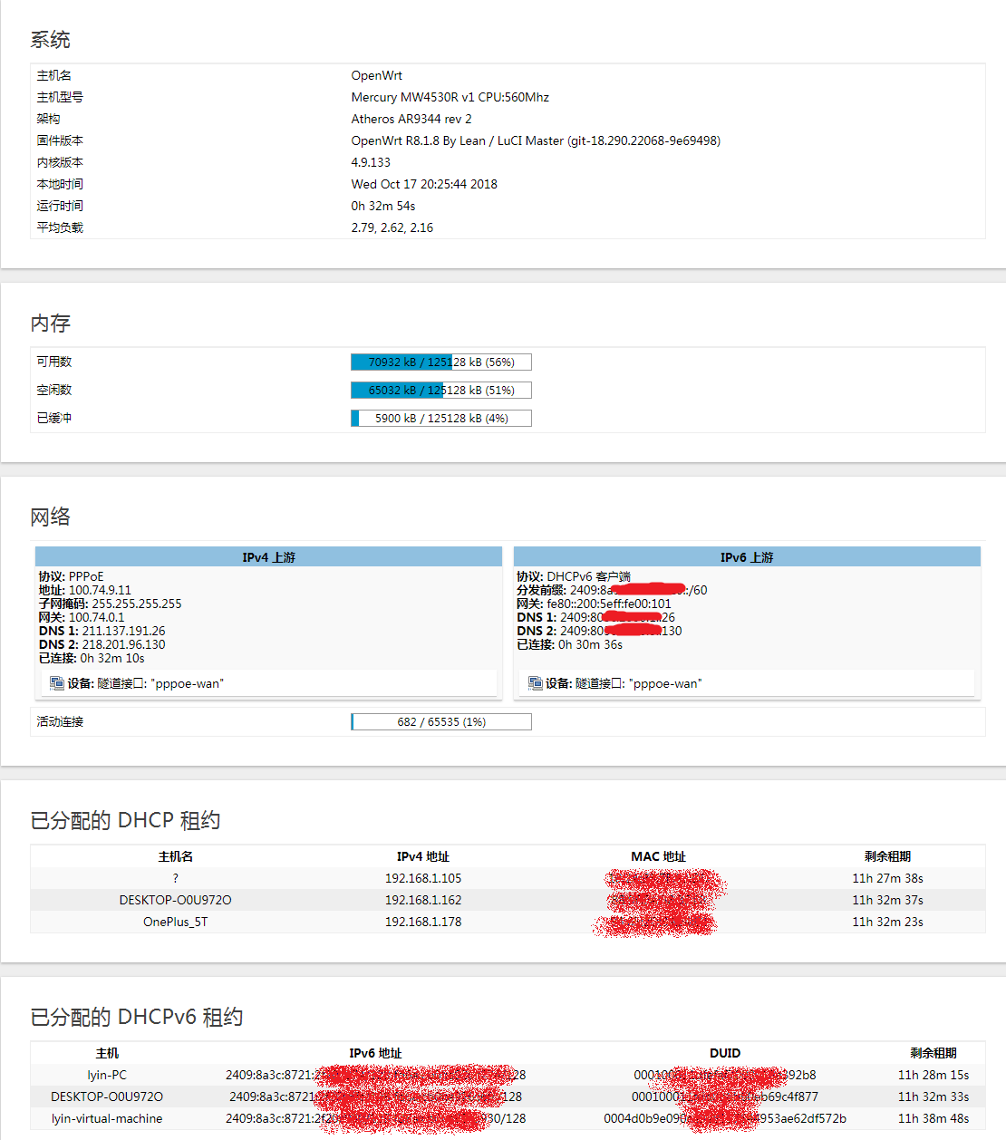 IPV6问题 · Issue #692 · coolsnowwolf/lede · GitHub