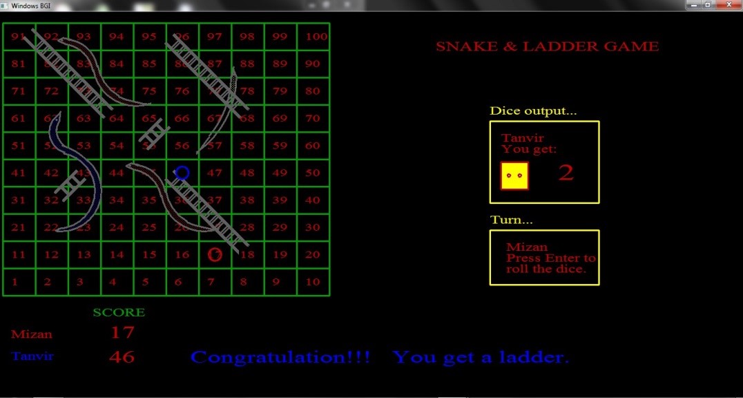 GitHub - mizan1400/Snakes_and_Ladder_Game: Snake and Ladder Game is a ...