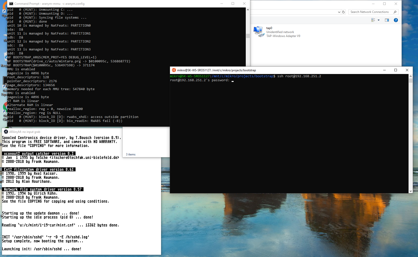 Tap isn't detected in windows 10 · Issue #6 · aranym/aranym · GitHub